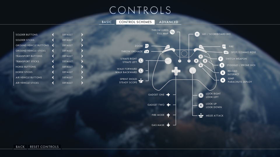 Controls Contoller Control Scheme - PC Report: Battlefield 1 - Gallery ...